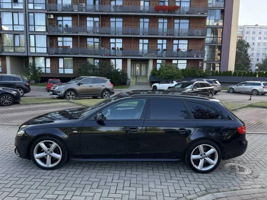 Black Audi A4 2008 in Riga, with an engine capacity of 2.00 L and mileage of 328 thousand km for 4990 €, photo 6 on AUTOMOTO.COM.LV