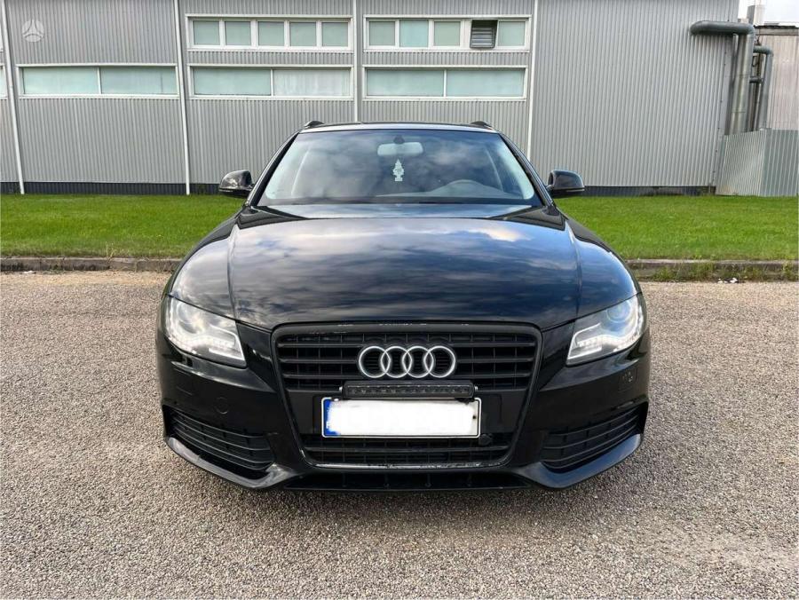 Black Audi A4 2008 in Taurage, with an engine capacity of 1.80 L and mileage of 299 thousand km for 3700 €, photo 6 on AUTOMOTO.COM.LV