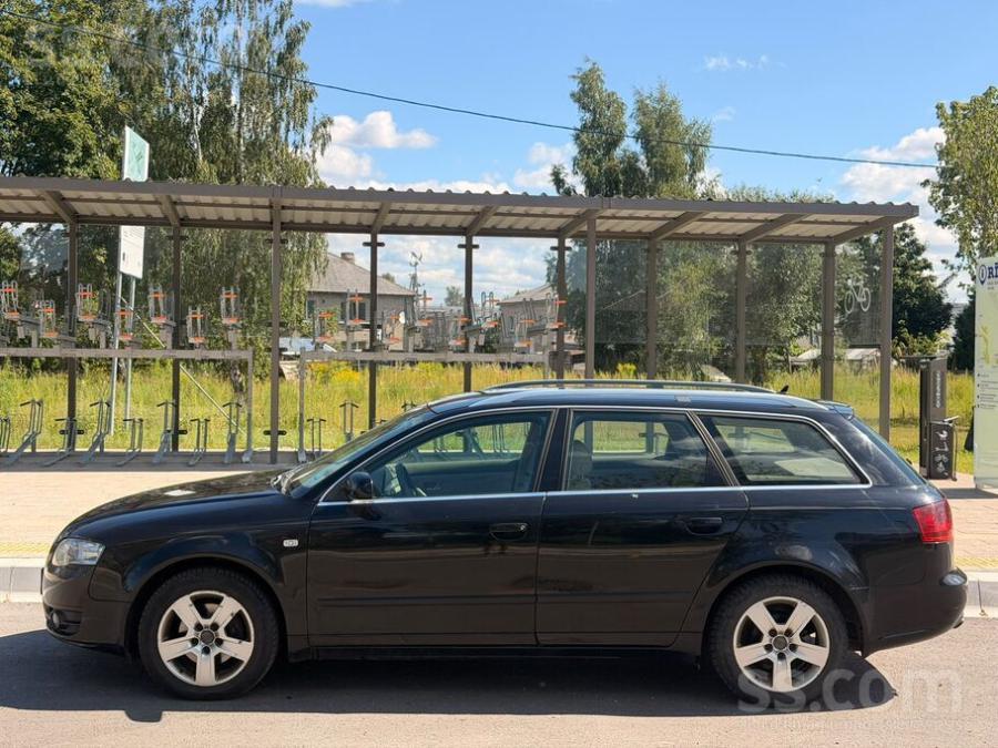 Black Audi A4 2008 in Riga, with an engine capacity of 2.00 L and mileage of 383 thousand km for 1490 €, photo 6 on AUTOMOTO.COM.LV