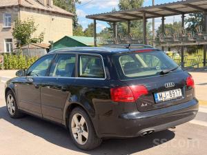 Black Audi A4 2008 in Riga, with an engine capacity of 2.00 L and mileage of 383 thousand km for 1490 €, photo 7 on AUTOMOTO.COM.LV
