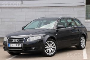 Black Audi A4 2008 in Tukums, with an engine capacity of 2.00 L and mileage of 0 thousand km for 2500 €, photo 3 on AUTOMOTO.COM.LV