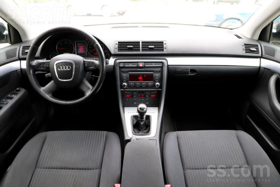 Black Audi A4 2008 in Tukums, with an engine capacity of 2.00 L and mileage of 0 thousand km for 2500 €, photo 6 on AUTOMOTO.COM.LV
