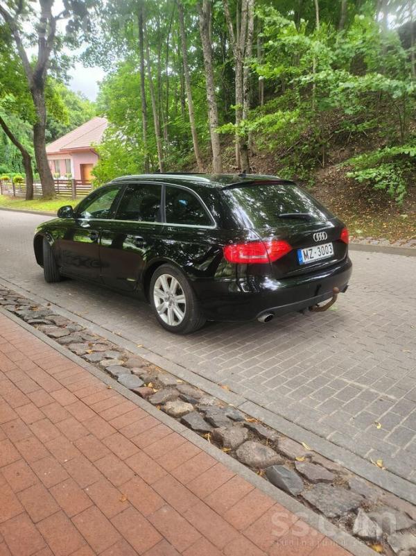 Black Audi A4 2008 in Bauska, with an engine capacity of 2.70 L and mileage of 0 thousand km for 5100 €, photo 3 on AUTOMOTO.COM.LV