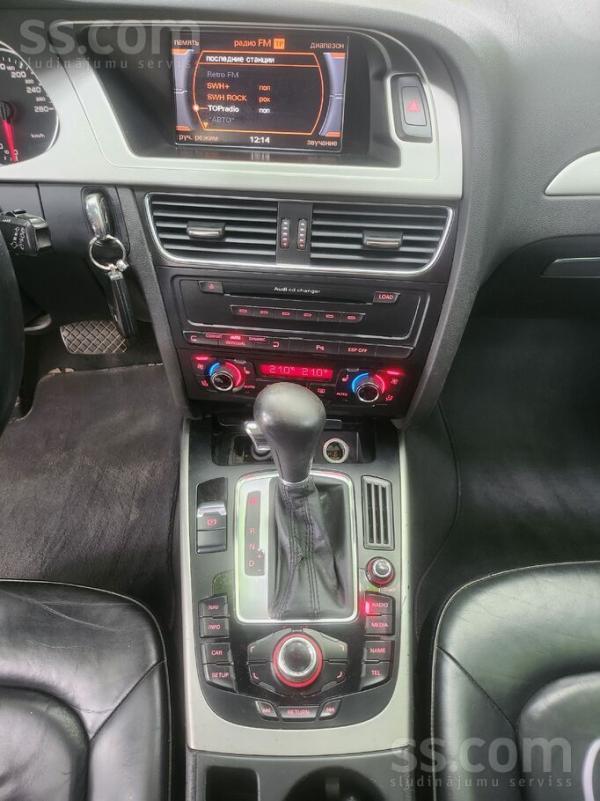 Black Audi A4 2008 in Bauska, with an engine capacity of 2.70 L and mileage of 0 thousand km for 5100 €, photo 4 on AUTOMOTO.COM.LV