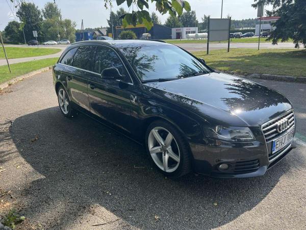 Melns Audi A4 2008 Tauragė, ar dzinēja tilpumu 1.99 L un nobraukumu 282 tūkst. km par 5400 €, foto 2 vietnē AUTOMOTO.COM.LV