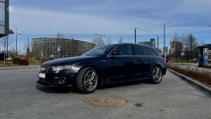 Melns Audi A4 2008 Viļņa, ar dzinēja tilpumu 2.70 L un nobraukumu 416 tūkst. km par 3600 €, foto  vietnē AUTOMOTO.COM.LV