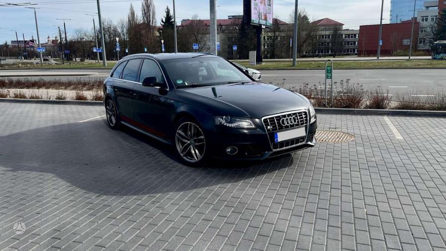 Black Audi A4 2008 in Vilnius, with an engine capacity of 2.70 L and mileage of 416 thousand km for 3600 €, photo 3 on AUTOMOTO.COM.LV