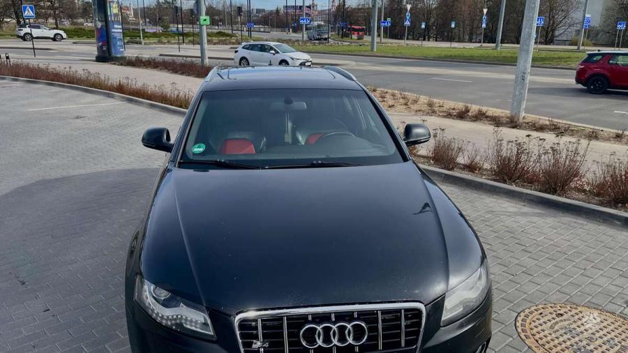 Black Audi A4 2008 in Vilnius, with an engine capacity of 2.70 L and mileage of 416 thousand km for 3600 €, photo 5 on AUTOMOTO.COM.LV