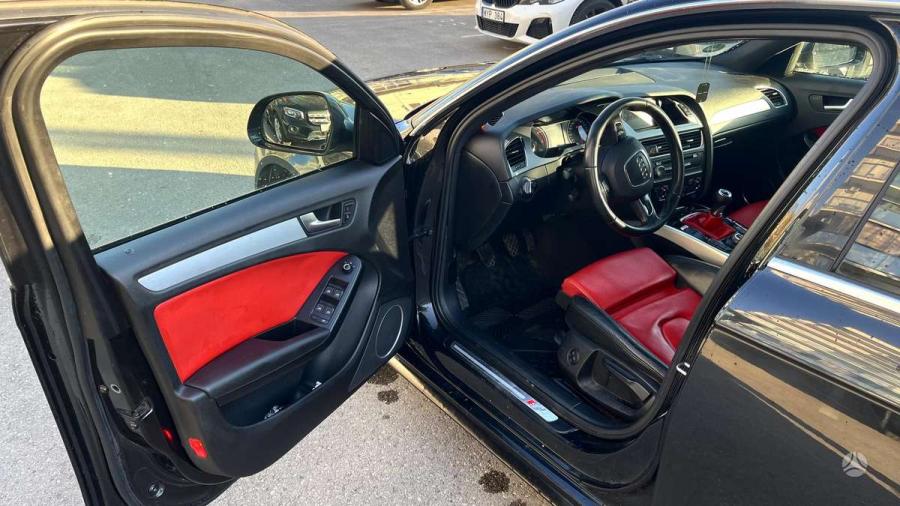 Black Audi A4 2008 in Vilnius, with an engine capacity of 2.70 L and mileage of 416 thousand km for 3600 €, photo 8 on AUTOMOTO.COM.LV
