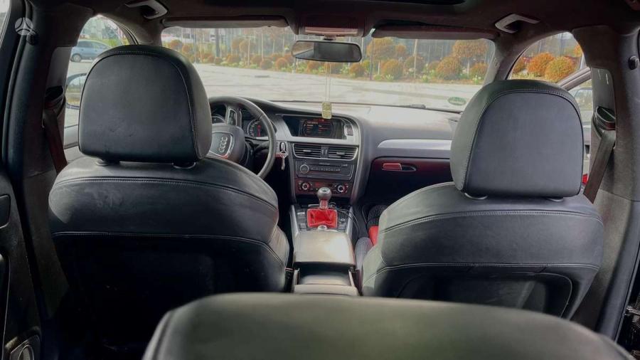 Black Audi A4 2008 in Vilnius, with an engine capacity of 2.70 L and mileage of 416 thousand km for 3600 €, photo 17 on AUTOMOTO.COM.LV