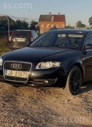 Melns Audi A4 2008 Daugavpils, ar dzinēja tilpumu 2.00 L un nobraukumu 0 tūkst. km par 2950 €, foto  vietnē AUTOMOTO.COM.LV