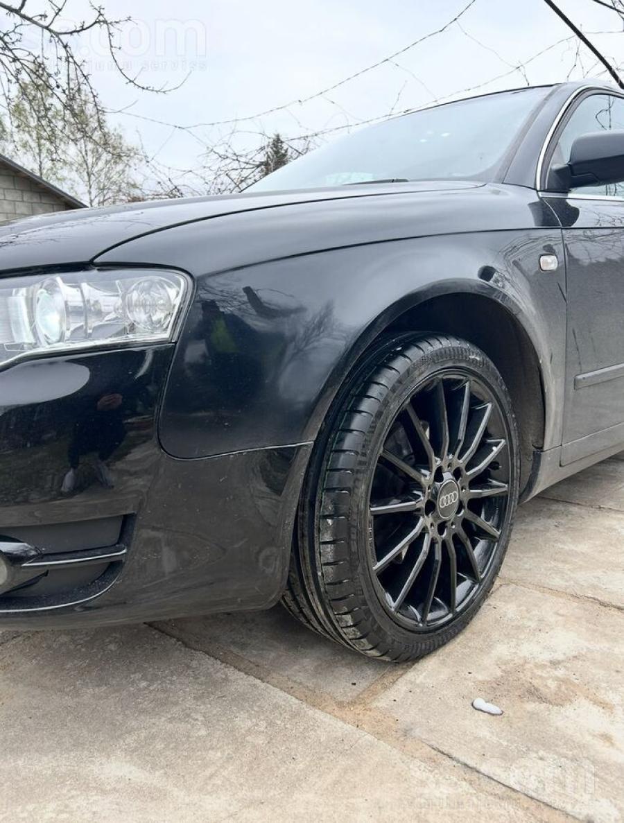 Melns Audi A4 2008 Daugavpils, ar dzinēja tilpumu 2.00 L un nobraukumu 0 tūkst. km par 2950 €, foto 3 vietnē AUTOMOTO.COM.LV