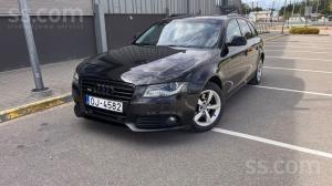 Black Audi A4 2008 in Cesis, with an engine capacity of 2.00 L and mileage of 310 thousand km for 5650 €, photo  on AUTOMOTO.COM.LV