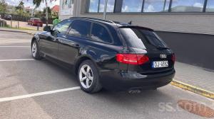 Black Audi A4 2008 in Cesis, with an engine capacity of 2.00 L and mileage of 310 thousand km for 5650 €, photo 5 on AUTOMOTO.COM.LV
