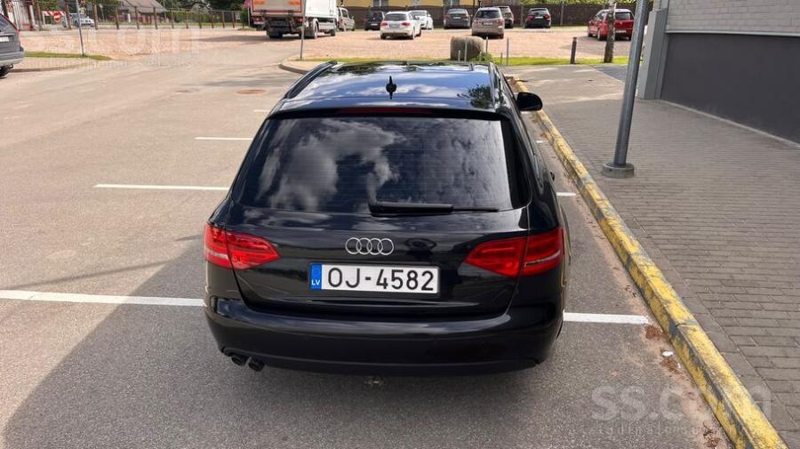 Black Audi A4 2008 in Cesis, with an engine capacity of 2.00 L and mileage of 310 thousand km for 5650 €, photo 7 on AUTOMOTO.COM.LV
