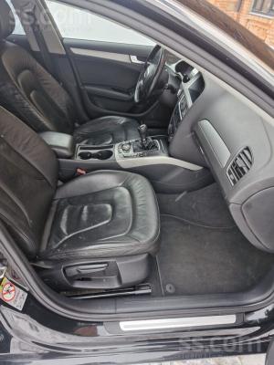 Black Audi A4 2008 in Cesis, with an engine capacity of 2.00 L and mileage of 310 thousand km for 5650 €, photo 12 on AUTOMOTO.COM.LV