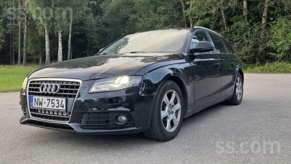 Black Audi A4 2008 in Ogre, with an engine capacity of 2.00 L and mileage of 329 thousand km for 3500 €, photo 3 on AUTOMOTO.COM.LV