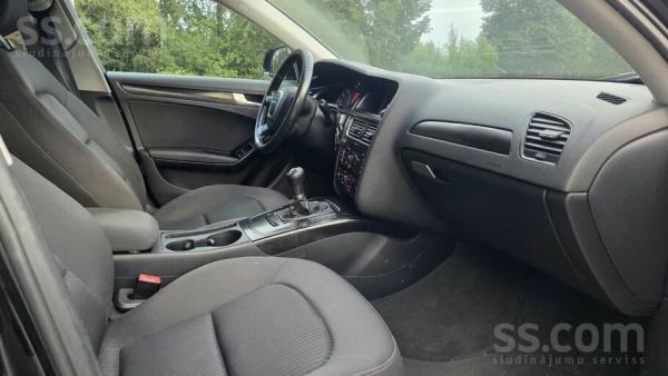 Black Audi A4 2008 in Ogre, with an engine capacity of 2.00 L and mileage of 329 thousand km for 3500 €, photo 8 on AUTOMOTO.COM.LV