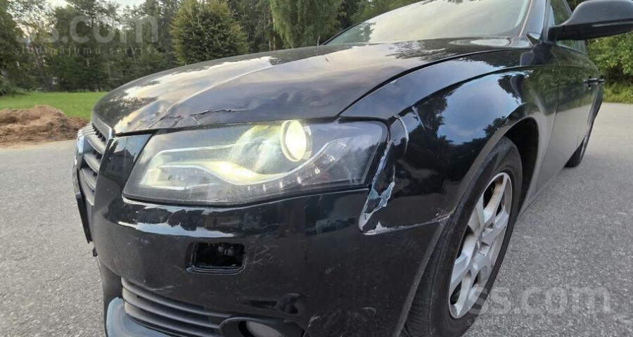Melns Audi A4 2008 Ogre, ar dzinēja tilpumu 2.00 L un nobraukumu 329 tūkst. km par 3500 €, foto 10 vietnē AUTOMOTO.COM.LV