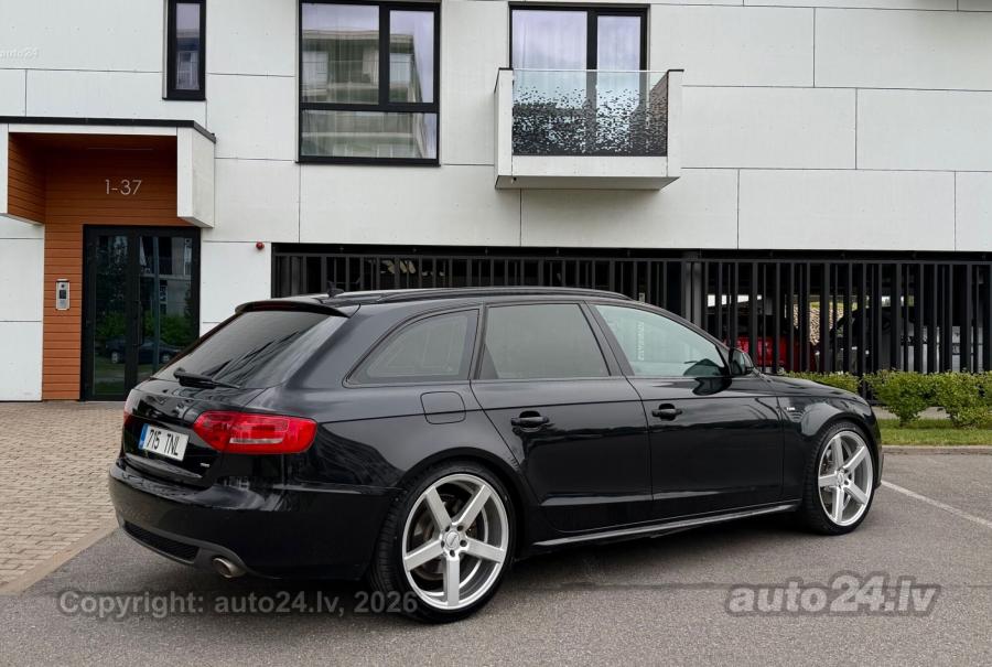 Black Audi A4 2008 in Tallinn, with an engine capacity of 3.00 L and mileage of 340 thousand km for 5900 €, photo 5 on AUTOMOTO.COM.LV