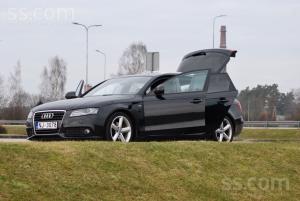 Черный Ауди А4 2008 в Огре, объемом двигателя 2.00 л и пробегом 350 тыс. км за 5500 €, фото 4 на AUTOMOTO.COM.LV