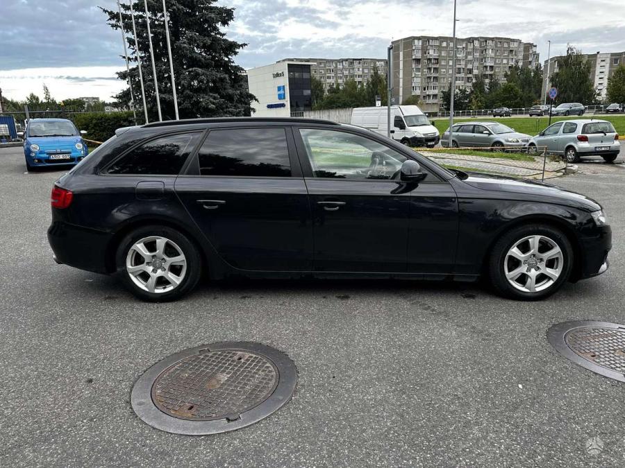 Black Audi A4 2008 in Vilnius, with an engine capacity of 3.20 L and mileage of 360 thousand km for 5000 €, photo 8 on AUTOMOTO.COM.LV