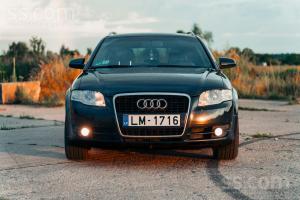 Melns Audi A4 2008 Rīga, ar dzinēja tilpumu 2.00 L un nobraukumu 355 tūkst. km par 2900 €, foto  vietnē AUTOMOTO.COM.LV