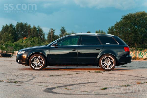 Black Audi A4 2008 in Riga, with an engine capacity of 2.00 L and mileage of 355 thousand km for 2900 €, photo 4 on AUTOMOTO.COM.LV