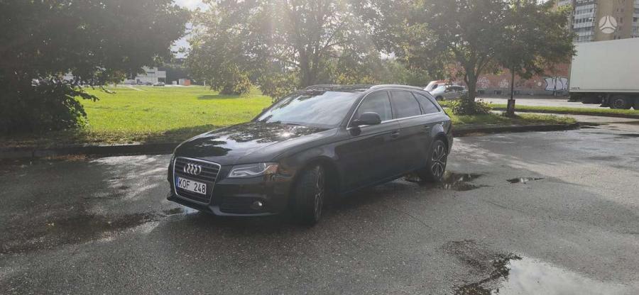 Melns Audi A4 2008 Šauļi, ar dzinēja tilpumu 2.00 L un nobraukumu 307 tūkst. km par 4888 €, foto 10 vietnē AUTOMOTO.COM.LV
