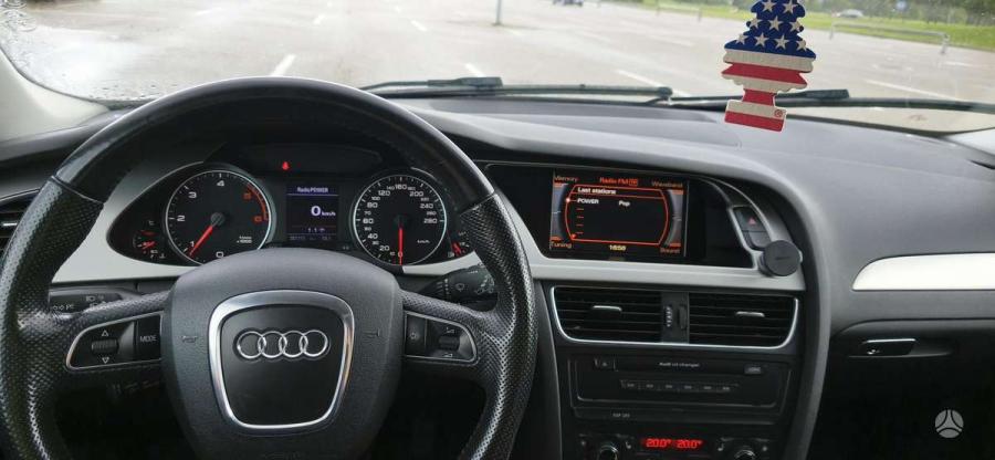 Melns Audi A4 2008 Šauļi, ar dzinēja tilpumu 2.00 L un nobraukumu 307 tūkst. km par 4888 €, foto 23 vietnē AUTOMOTO.COM.LV