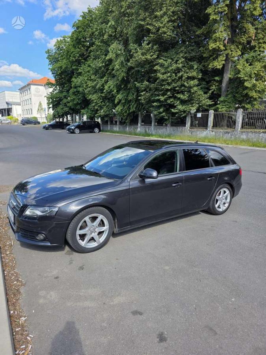 Melns Audi A4 2008 Kauņa, ar dzinēja tilpumu 1.97 L un nobraukumu 220 tūkst. km par 5900 €, foto 4 vietnē AUTOMOTO.COM.LV