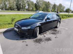 Melns Audi A4 2008 Rīga, ar dzinēja tilpumu 2.70 L un nobraukumu 294 tūkst. km par 5550 €, foto  vietnē AUTOMOTO.COM.LV