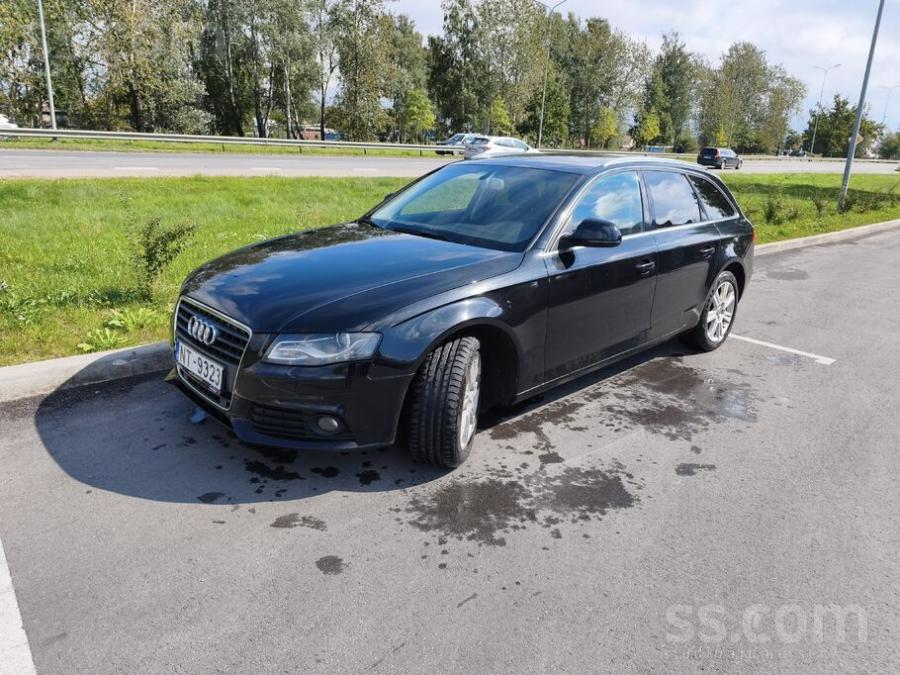 Melns Audi A4 2008 Rīga, ar dzinēja tilpumu 2.70 L un nobraukumu 294 tūkst. km par 5550 €, foto 1 vietnē AUTOMOTO.COM.LV