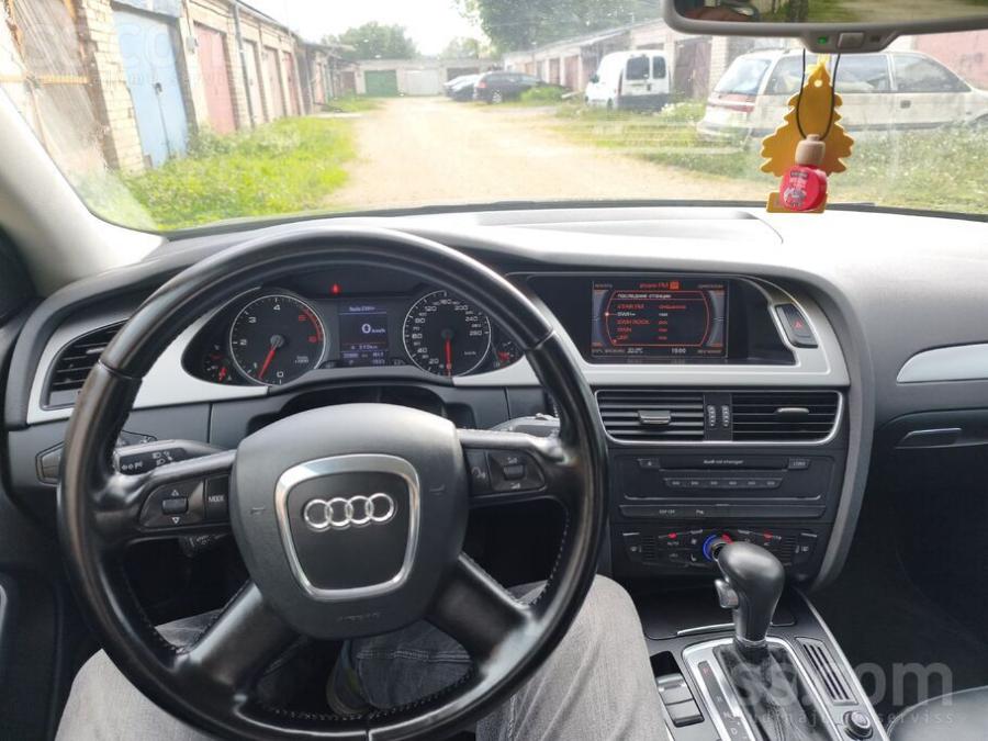 Melns Audi A4 2008 Rīga, ar dzinēja tilpumu 2.70 L un nobraukumu 294 tūkst. km par 5550 €, foto 13 vietnē AUTOMOTO.COM.LV