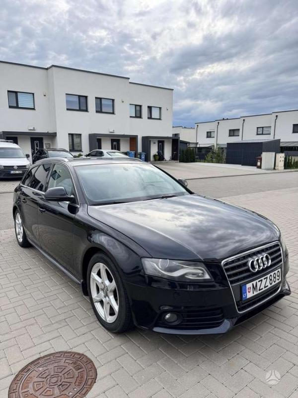 Melns Audi A4 2008 Kauņa, ar dzinēja tilpumu 1.80 L un nobraukumu 209 tūkst. km par 5200 €, foto 3 vietnē AUTOMOTO.COM.LV