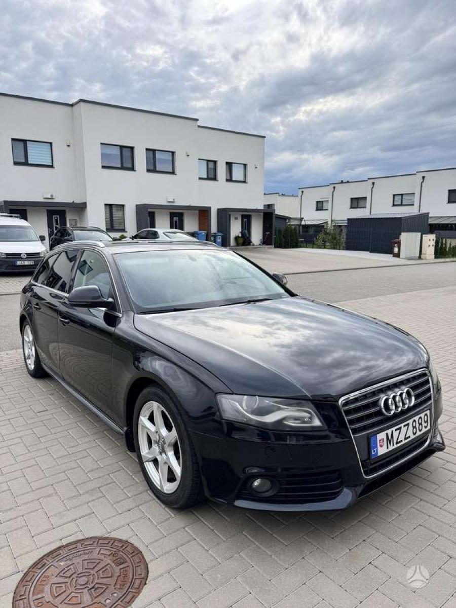 Black Audi A4 2008 in Kaunas, with an engine capacity of 1.80 L and mileage of 209 thousand km for 5200 €, photo 3 on AUTOMOTO.COM.LV