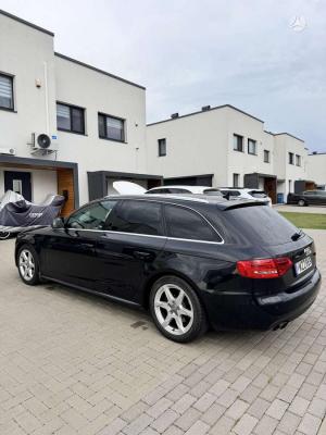 Black Audi A4 2008 in Kaunas, with an engine capacity of 1.80 L and mileage of 209 thousand km for 5200 €, photo 6 on AUTOMOTO.COM.LV