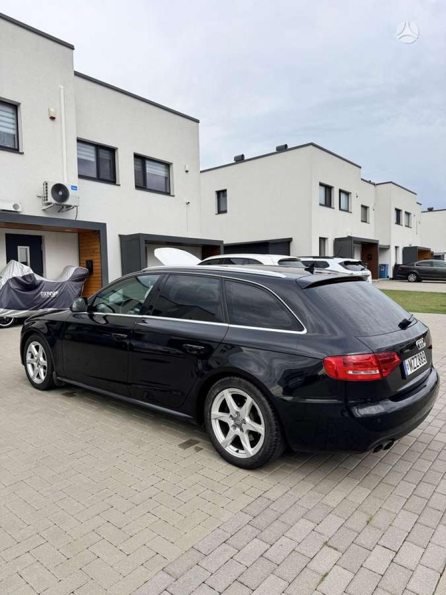 Black Audi A4 2008 in Kaunas, with an engine capacity of 1.80 L and mileage of 209 thousand km for 5200 €, photo 6 on AUTOMOTO.COM.LV