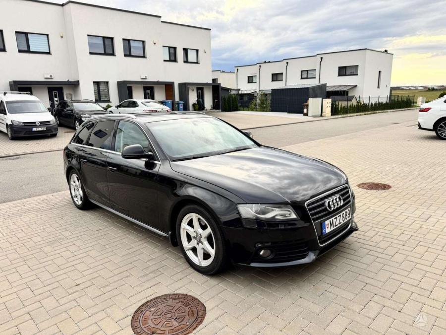 Black Audi A4 2008 in Kaunas, with an engine capacity of 1.80 L and mileage of 209 thousand km for 5200 €, photo 8 on AUTOMOTO.COM.LV