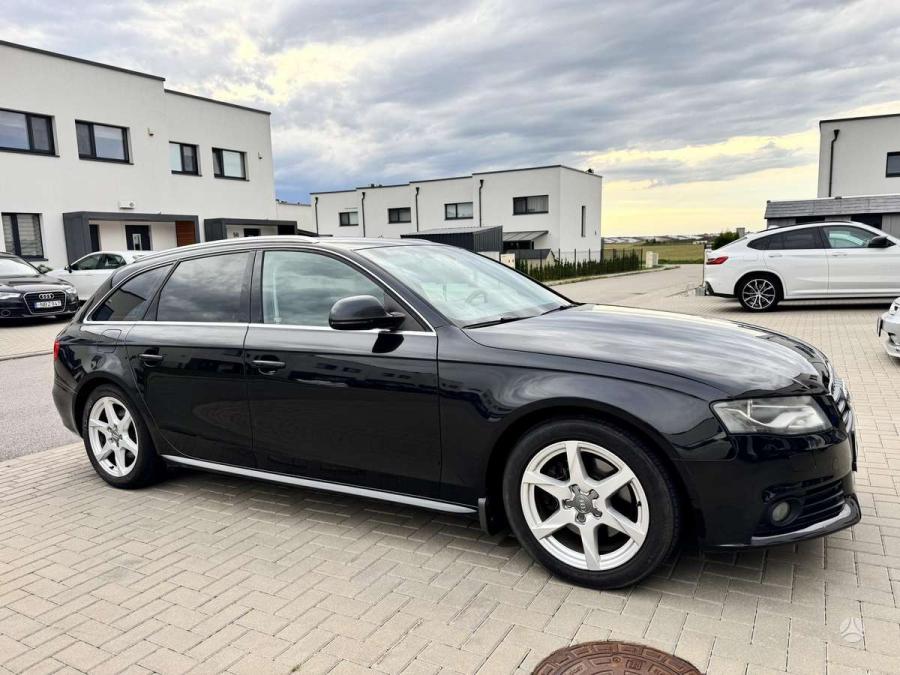 Black Audi A4 2008 in Kaunas, with an engine capacity of 1.80 L and mileage of 209 thousand km for 5200 €, photo 9 on AUTOMOTO.COM.LV
