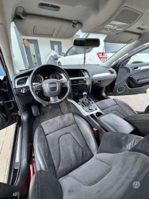 Black Audi A4 2008 in Kaunas, with an engine capacity of 1.80 L and mileage of 209 thousand km for 5200 €, photo 13 on AUTOMOTO.COM.LV