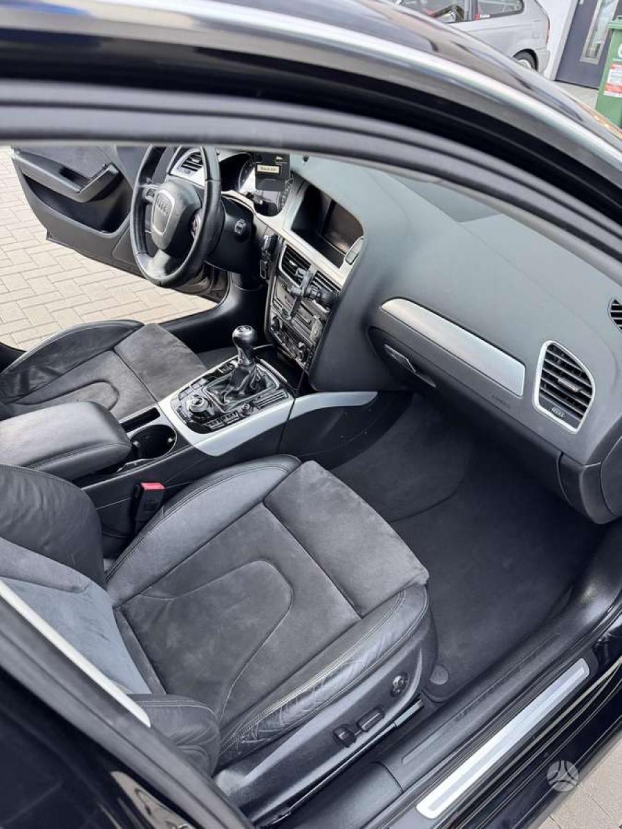 Black Audi A4 2008 in Kaunas, with an engine capacity of 1.80 L and mileage of 209 thousand km for 5200 €, photo 15 on AUTOMOTO.COM.LV
