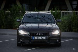 Black Audi A4 2008 in Vilnius, with an engine capacity of 1.97 L and mileage of 301 thousand km for 4500 €, photo 3 on AUTOMOTO.COM.LV