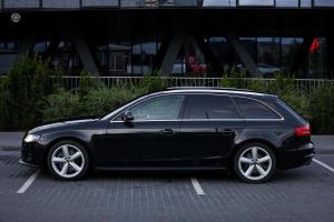 Black Audi A4 2008 in Vilnius, with an engine capacity of 1.97 L and mileage of 301 thousand km for 4500 €, photo 9 on AUTOMOTO.COM.LV