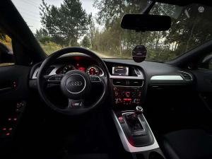 Black Audi A4 2008 in Vilnius, with an engine capacity of 1.97 L and mileage of 301 thousand km for 4500 €, photo 13 on AUTOMOTO.COM.LV