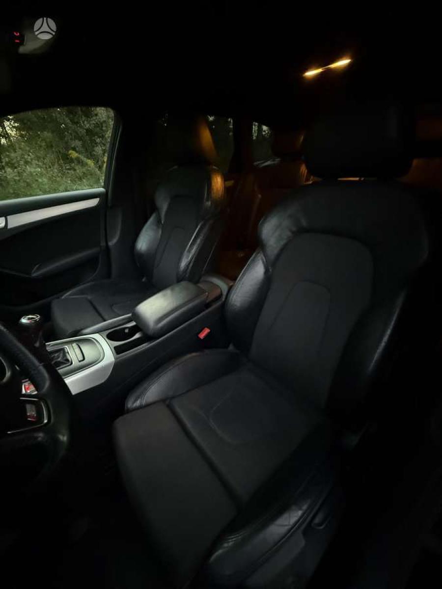 Black Audi A4 2008 in Vilnius, with an engine capacity of 1.97 L and mileage of 301 thousand km for 4500 €, photo 14 on AUTOMOTO.COM.LV