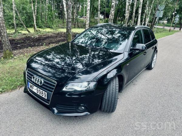 Черный Ауди А4 2008 в Рига, объемом двигателя 2.70 л и пробегом 321 тыс. км за 5200 €, фото 5 на AUTOMOTO.COM.LV
