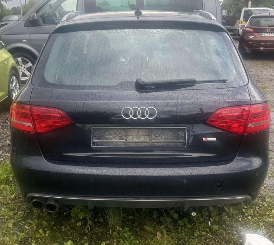 Melns Audi A4 2008 Kelmė, ar dzinēja tilpumu 1.78 L un nobraukumu 190 tūkst. km par 2850 €, foto 6 vietnē AUTOMOTO.COM.LV