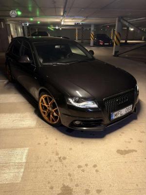 Black Audi A4 2008 in Vilnius, with an engine capacity of 1.98 L and mileage of 243 thousand km for 4000 €, photo  on AUTOMOTO.COM.LV