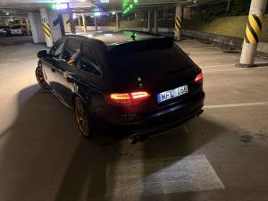 Black Audi A4 2008 in Vilnius, with an engine capacity of 1.98 L and mileage of 243 thousand km for 4000 €, photo 9 on AUTOMOTO.COM.LV